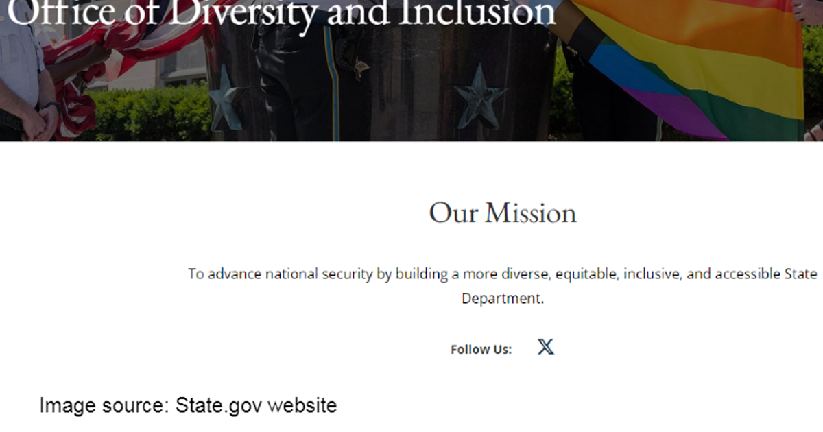AFN - 'Dismantling' mission at State Dept creates 'demonized' whites